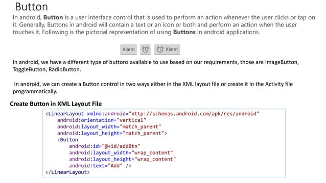 Mobile Application Development-Designing User Interface With View | PPT ...