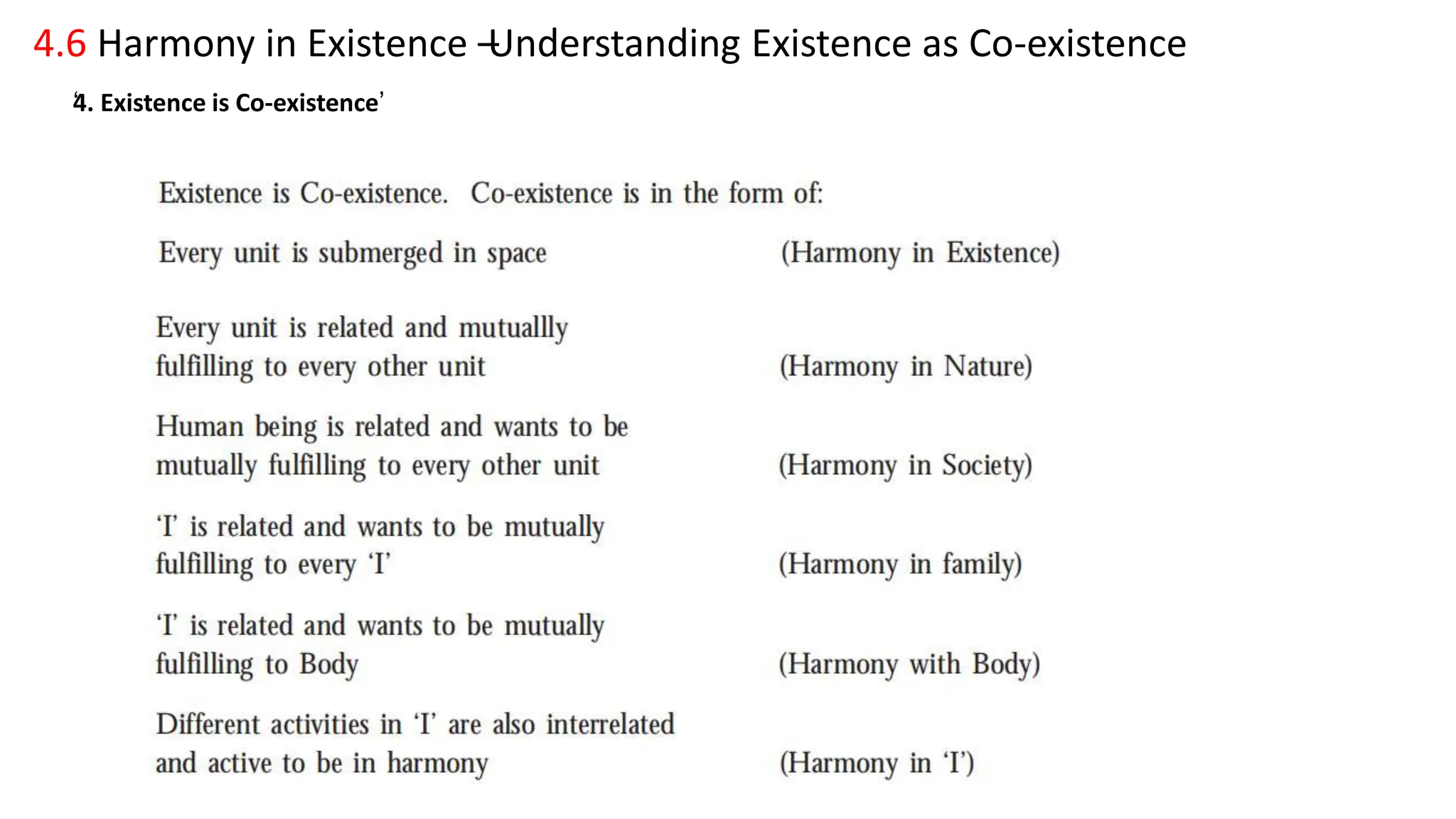 UNIVERSAL HUMAN VALUES- Harmony in the Nature | PPTX