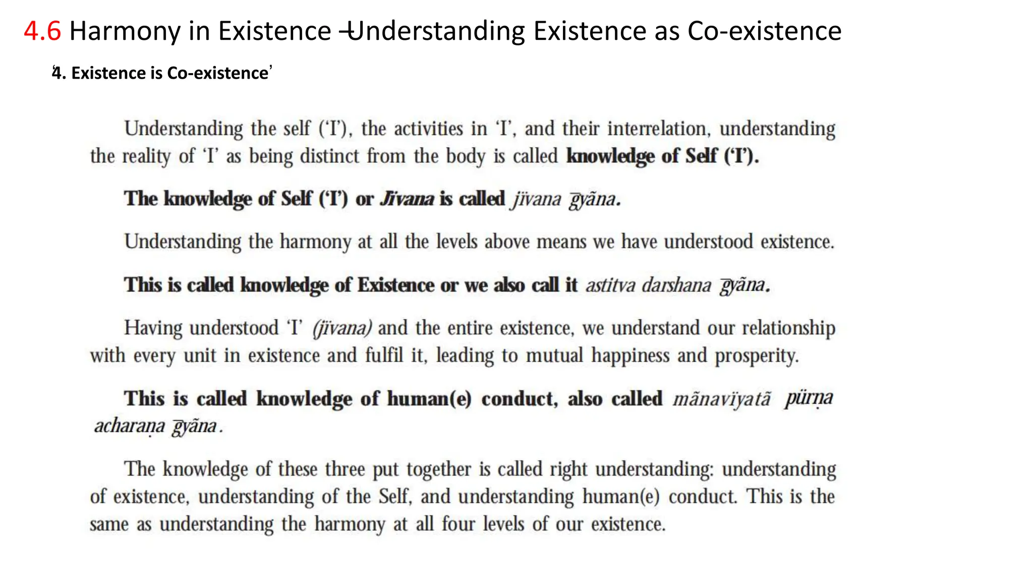 UNIVERSAL HUMAN VALUES- Harmony in the Nature | PPTX