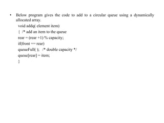 CHAPTER 4 - DATA STRUCTURES QUEUES CHAPTER | PDF