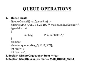CHAPTER 4 - DATA STRUCTURES QUEUES CHAPTER | PDF