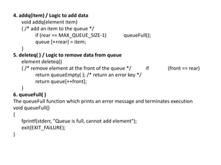 CHAPTER 4 - DATA STRUCTURES QUEUES CHAPTER | PDF