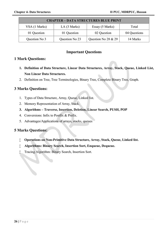Chapter 4 Data Structure Pdf