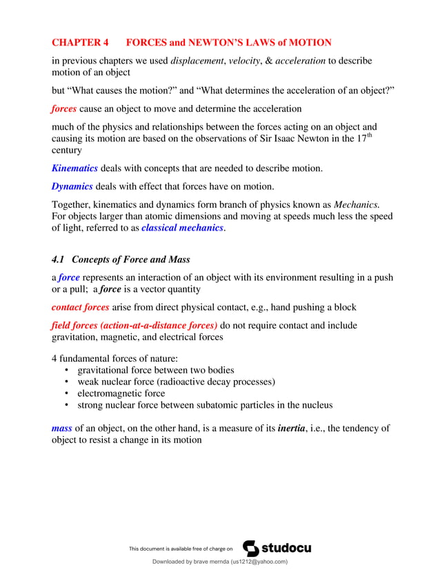 chapter-4-forces-and-newtons-laws-of-motion.pdf | Physics | Science