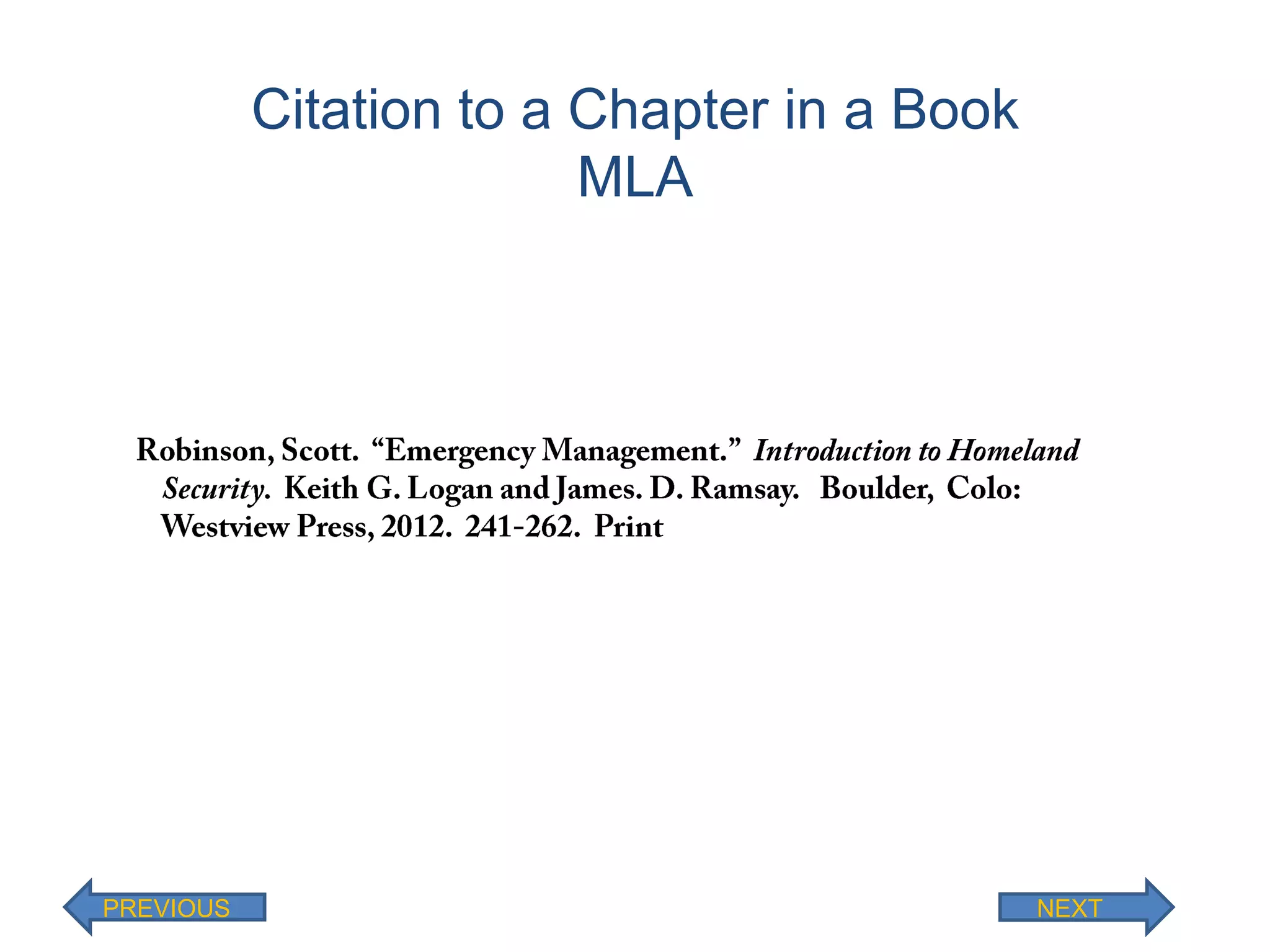The Information Literacy User's Guide Chapter 4: Gather Components of a ...