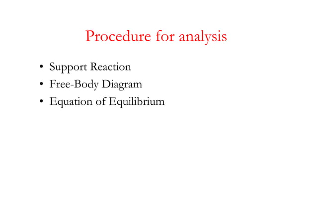 Chapter 4-internal loadings developed in structural members | PDF ...