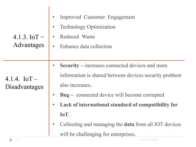 Chapter -4- Internet of Things (IoT).ppt | Internet of Things | Internet