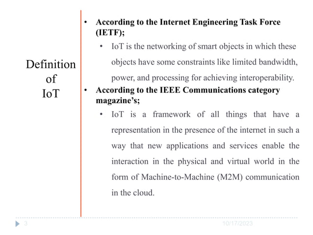 Chapter -4- Internet of Things (IoT).ppt | Internet of Things | Internet