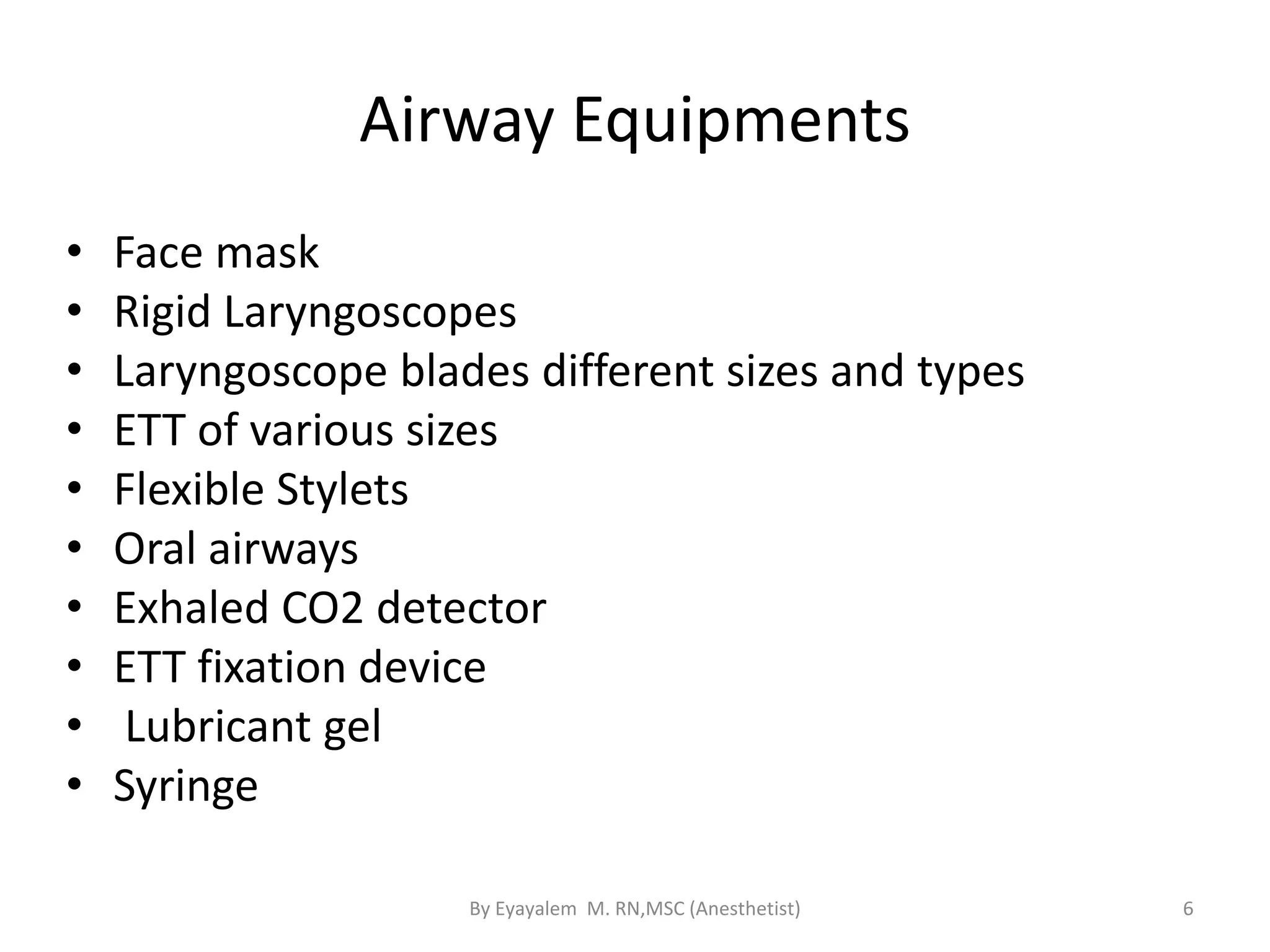 Chapter 4-introduction to airway management techniques 21(2) | PPT