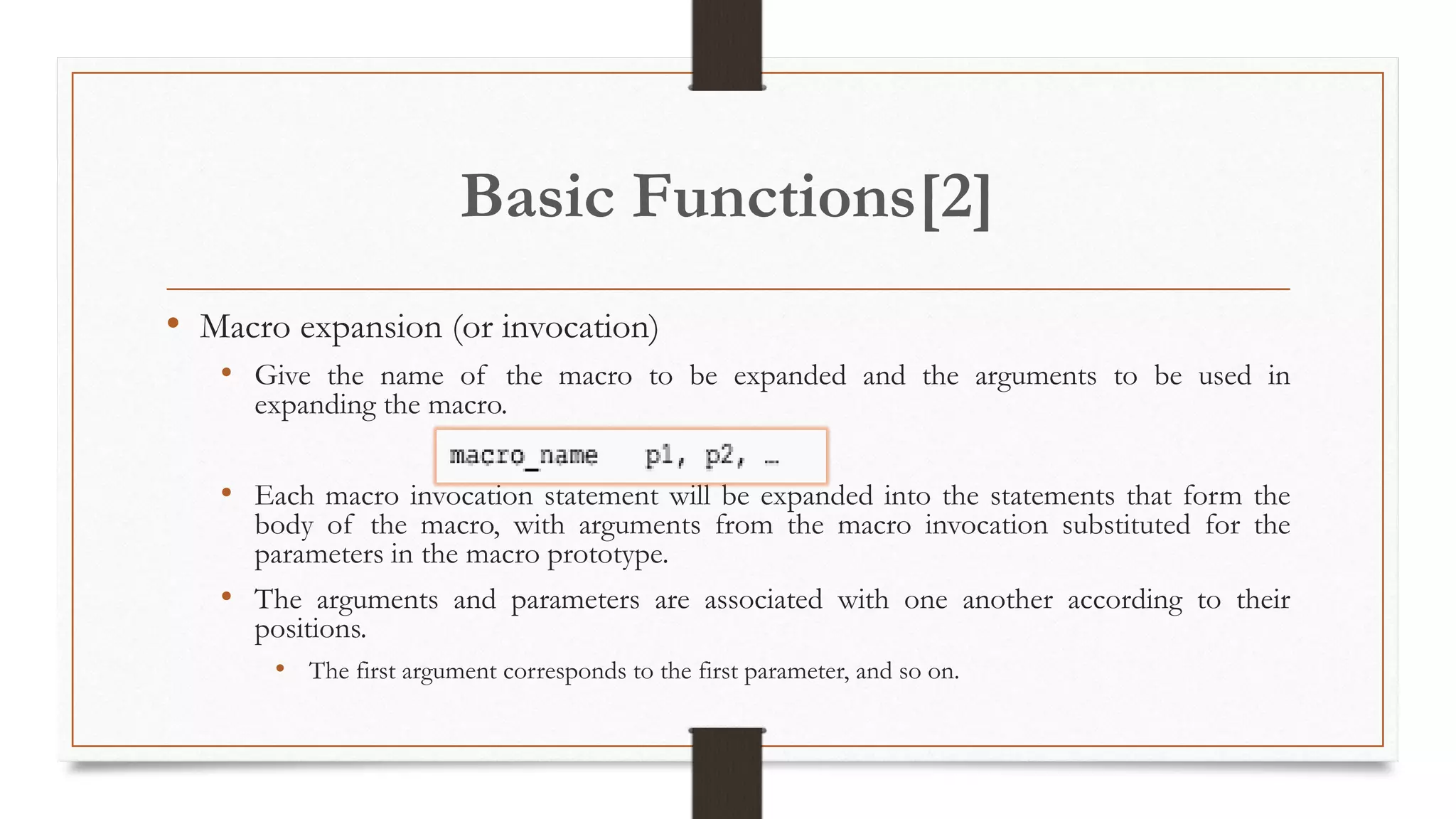 Macro-processor | PDF