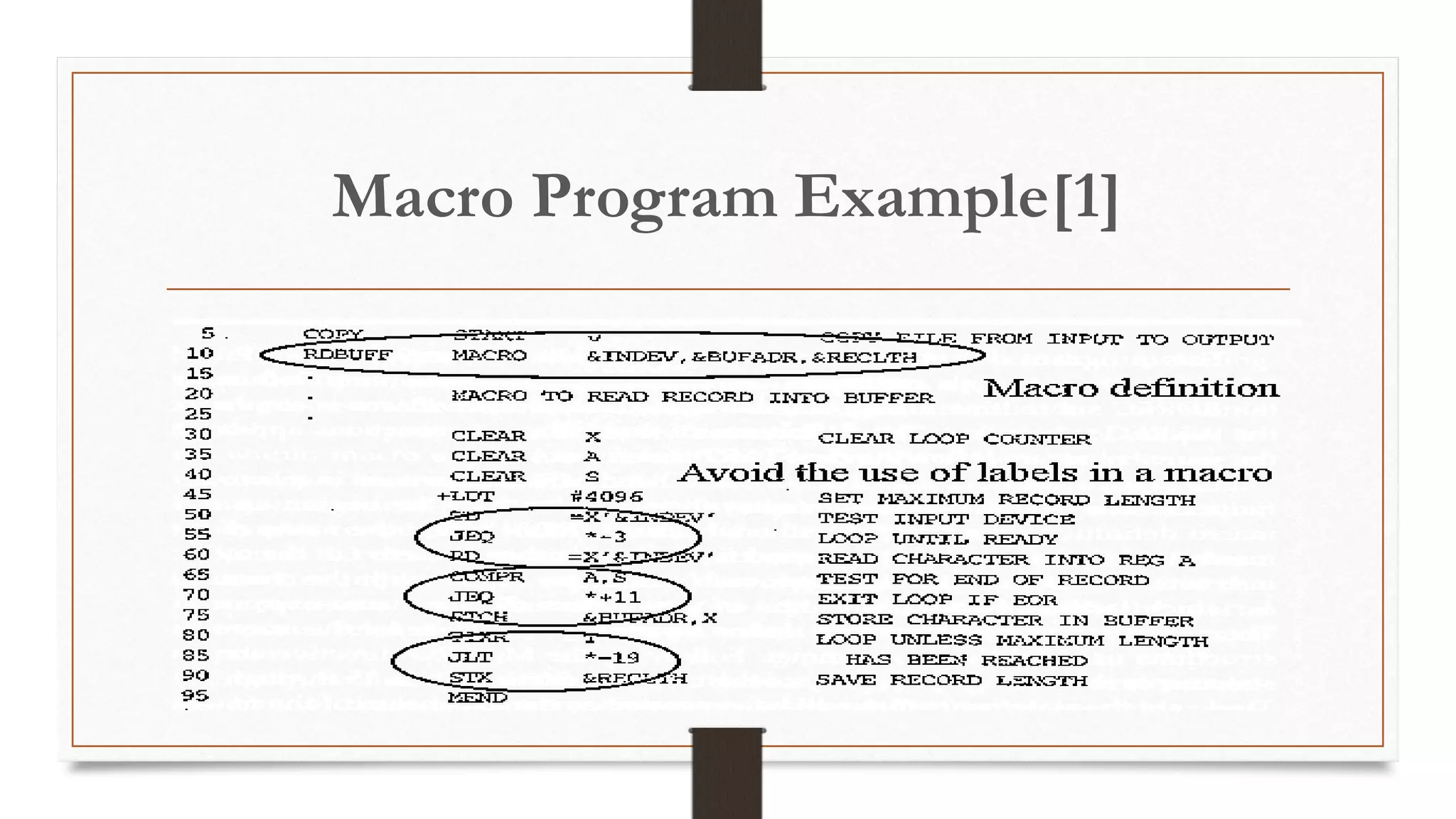 Macro-processor | PDF
