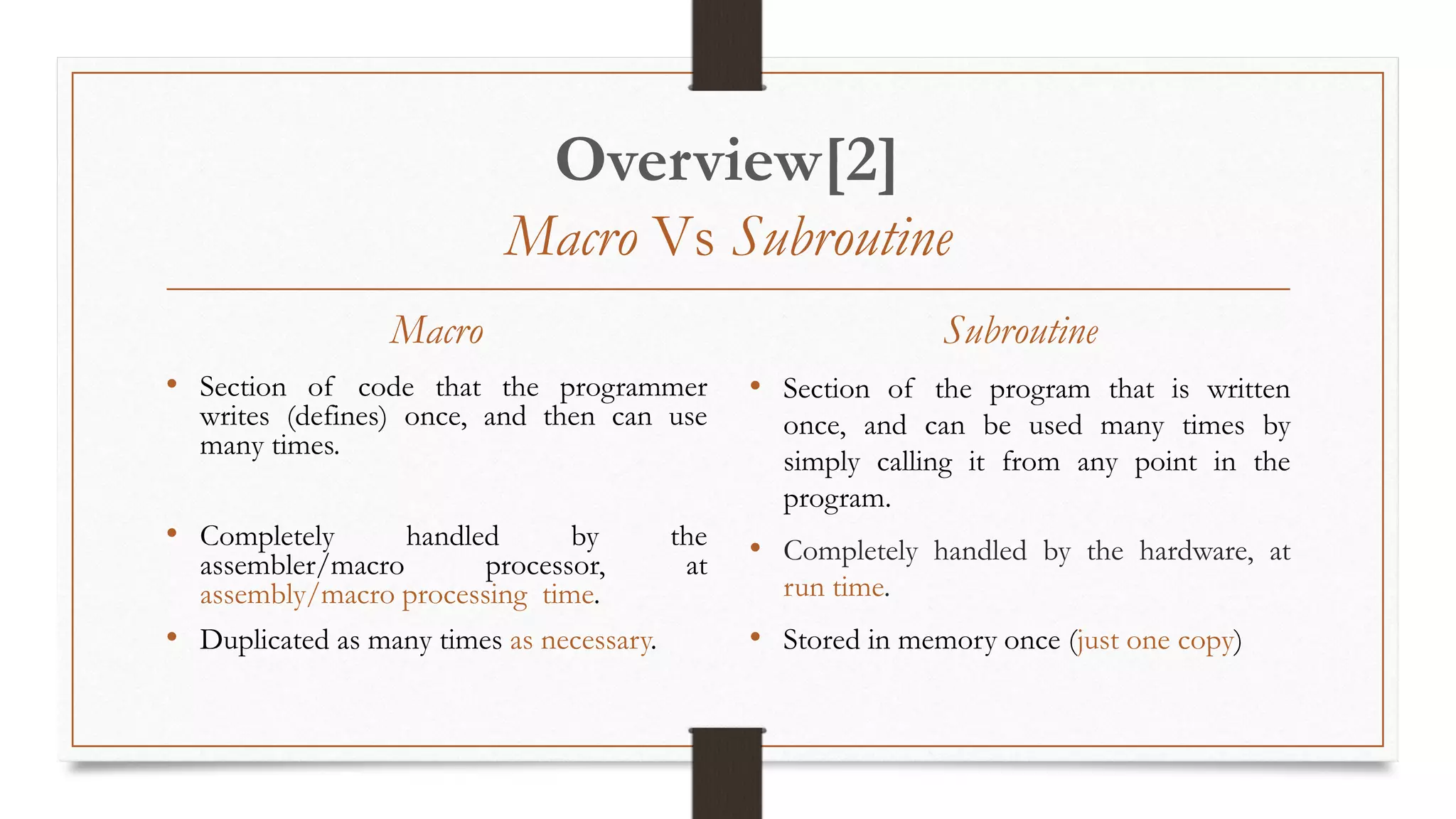 Macro-processor | PDF