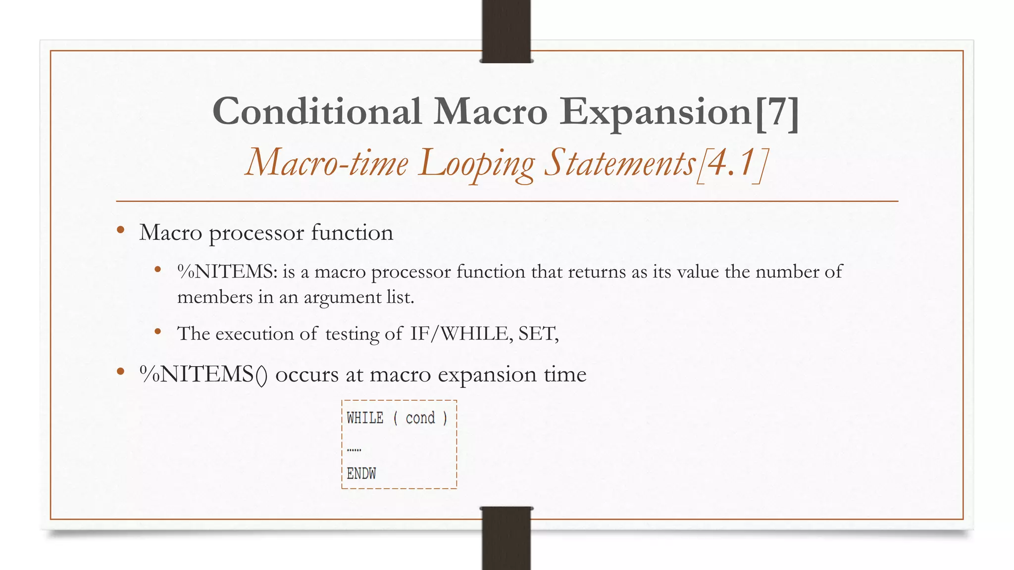 Macro-processor | PDF
