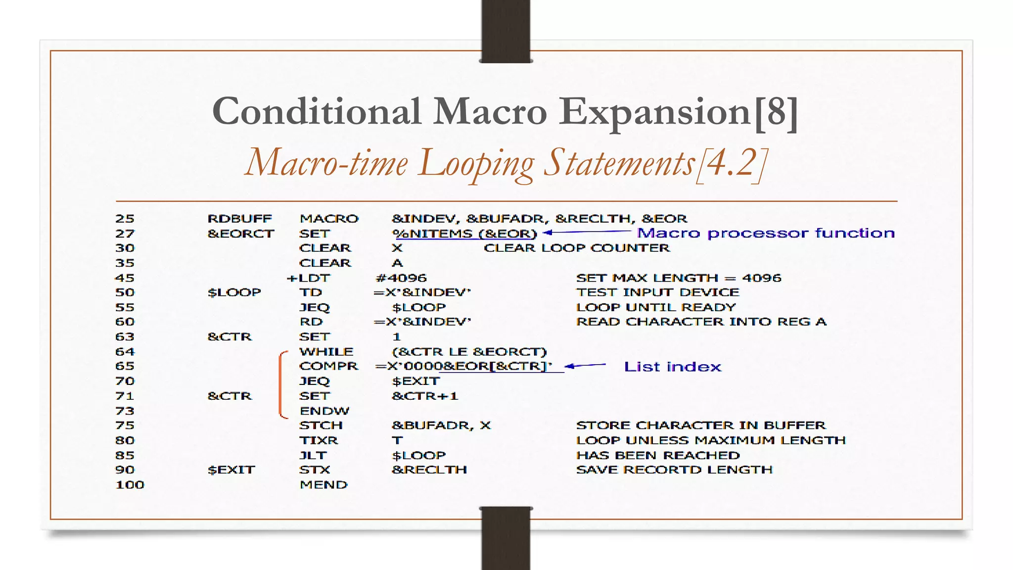 Macro-processor | PDF