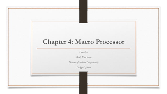 Macro-processor | PDF
