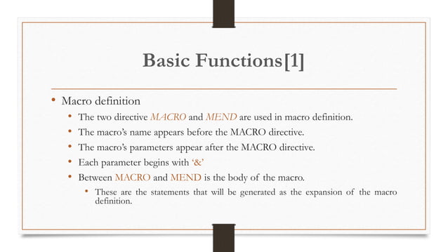 Macro-processor | PDF