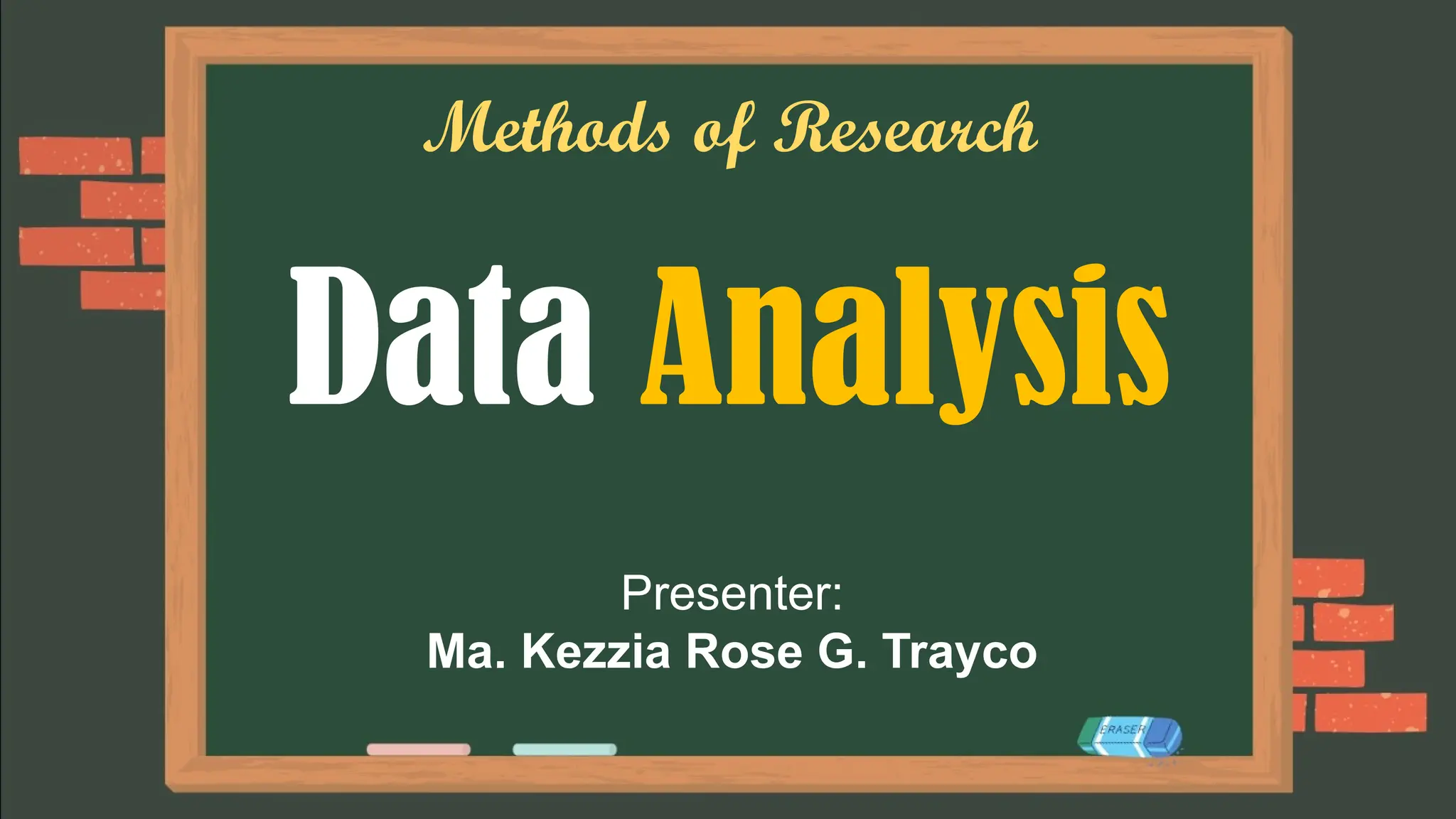 Presentation Analysis And Interpretation Of Data Pptx Databases Computer Software And