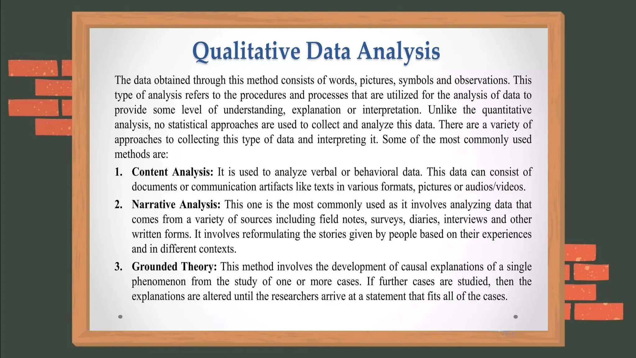 Presentation Analysis And Interpretation Of Data Pptx Databases Computer Software And