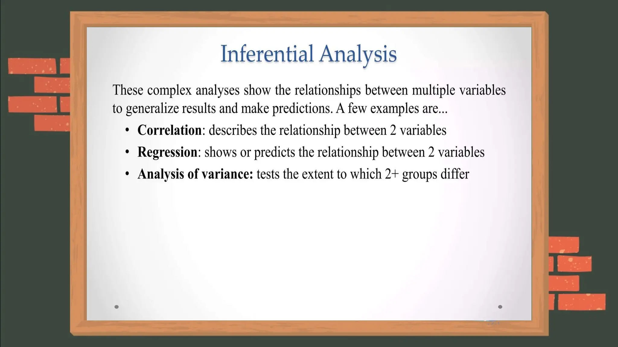 Presentation Analysis And Interpretation Of Data Pptx Databases Computer Software And