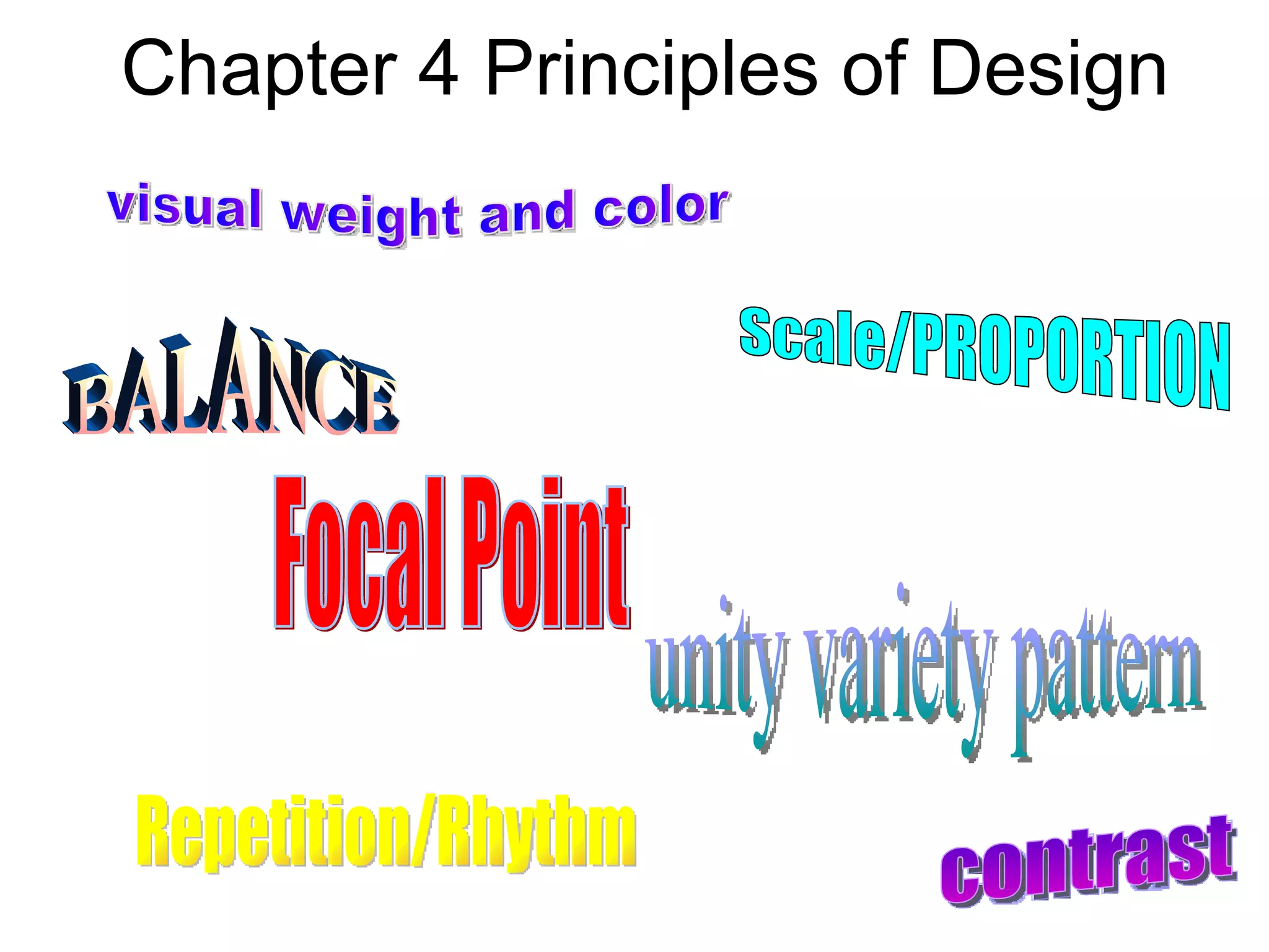 KCC Art 211 Ch 4 Principles Of Design | PPT