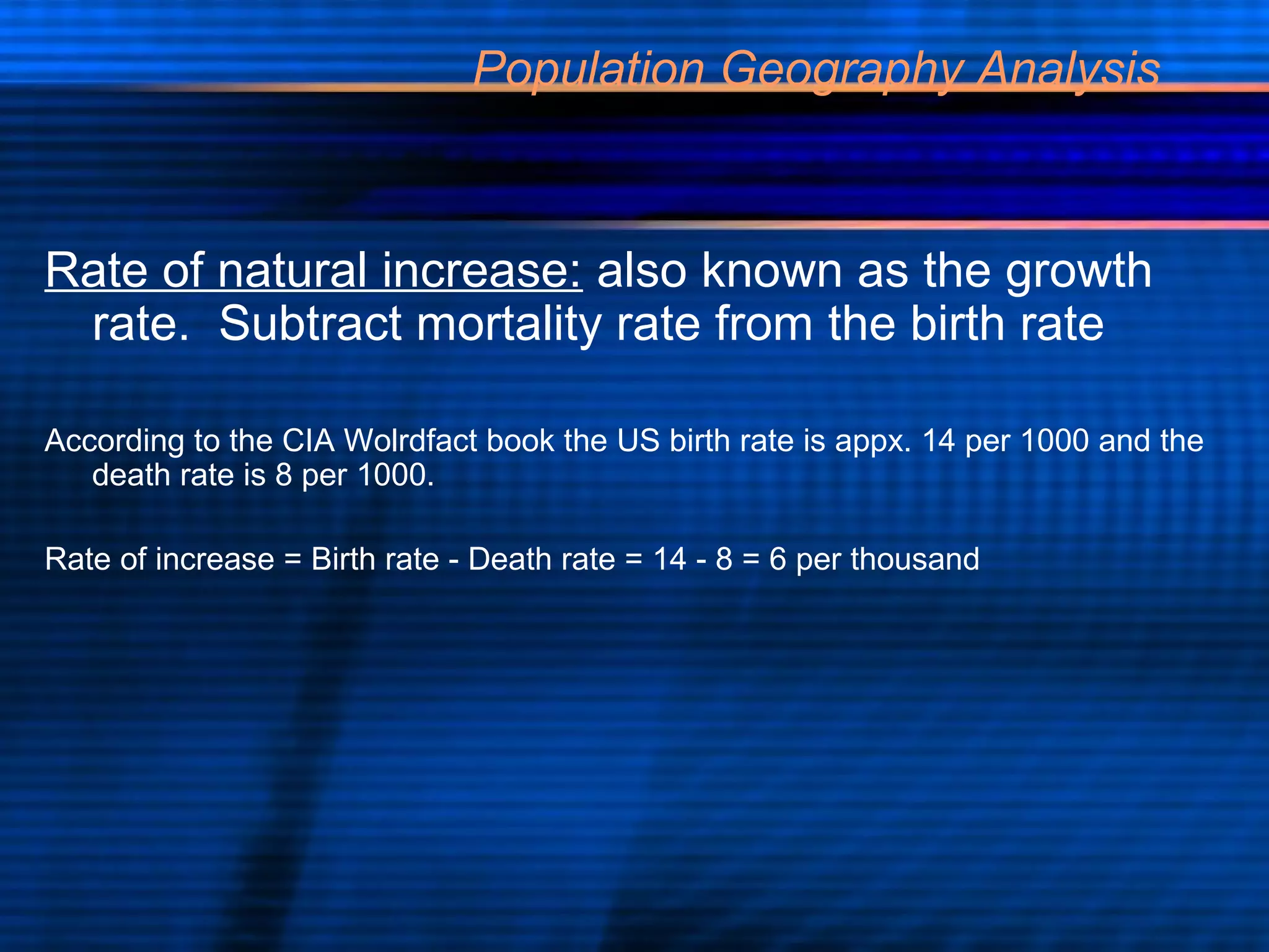 Chapter 4-section-2-population geography | PPT