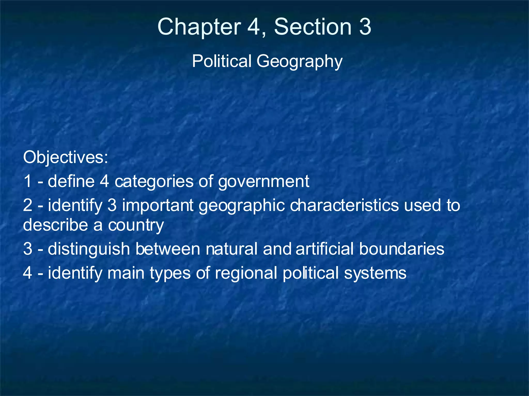 Chapter 4, Section 3 | PPT