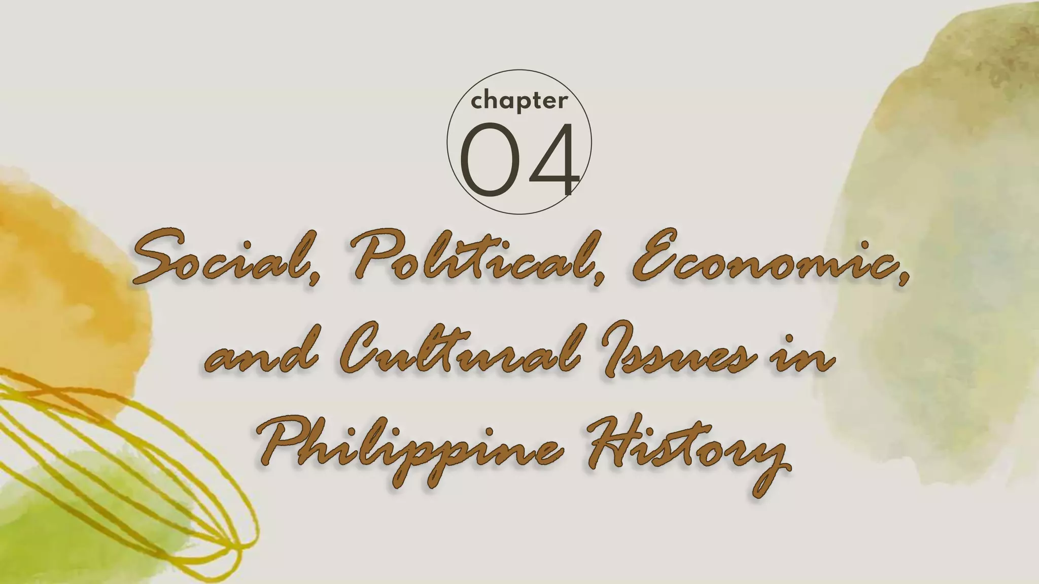 Chapter-4-Social-Political-Economic-And-Cultural-Issues-in-Philippine ...