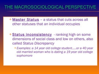 Chapter 4 Social Structure & Social Interaction | PPT