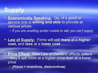 Chapter 4 Supply | PPT