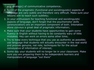 Chapter 4-tefl-principles | PPT