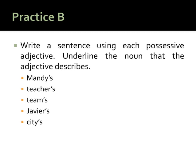 Chapter 4 Using Adjectives In Sentences | PPTX | Internet for Beginners ...
