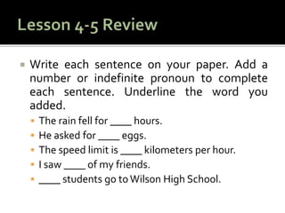 Chapter 4 Using Adjectives In Sentences | PPTX
