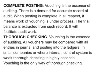 Chapter 4 -vouching | PPT