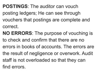 Chapter 4 -vouching | PPT