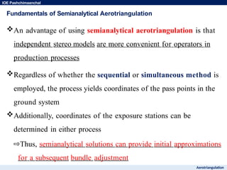 Chapter-4 Aerotriangulation.pptx............................ | PPTX