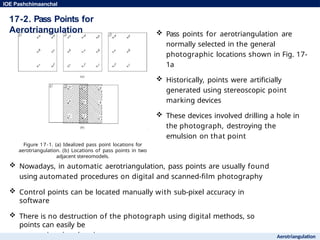 Chapter-4 Aerotriangulation.pptx............................ | PPTX
