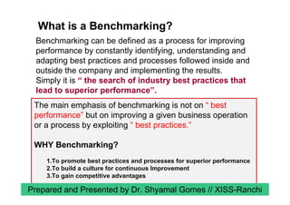 Chapter 4 benchmarking (1) | PPT