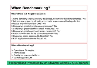 Chapter 4 benchmarking (1) | PPT