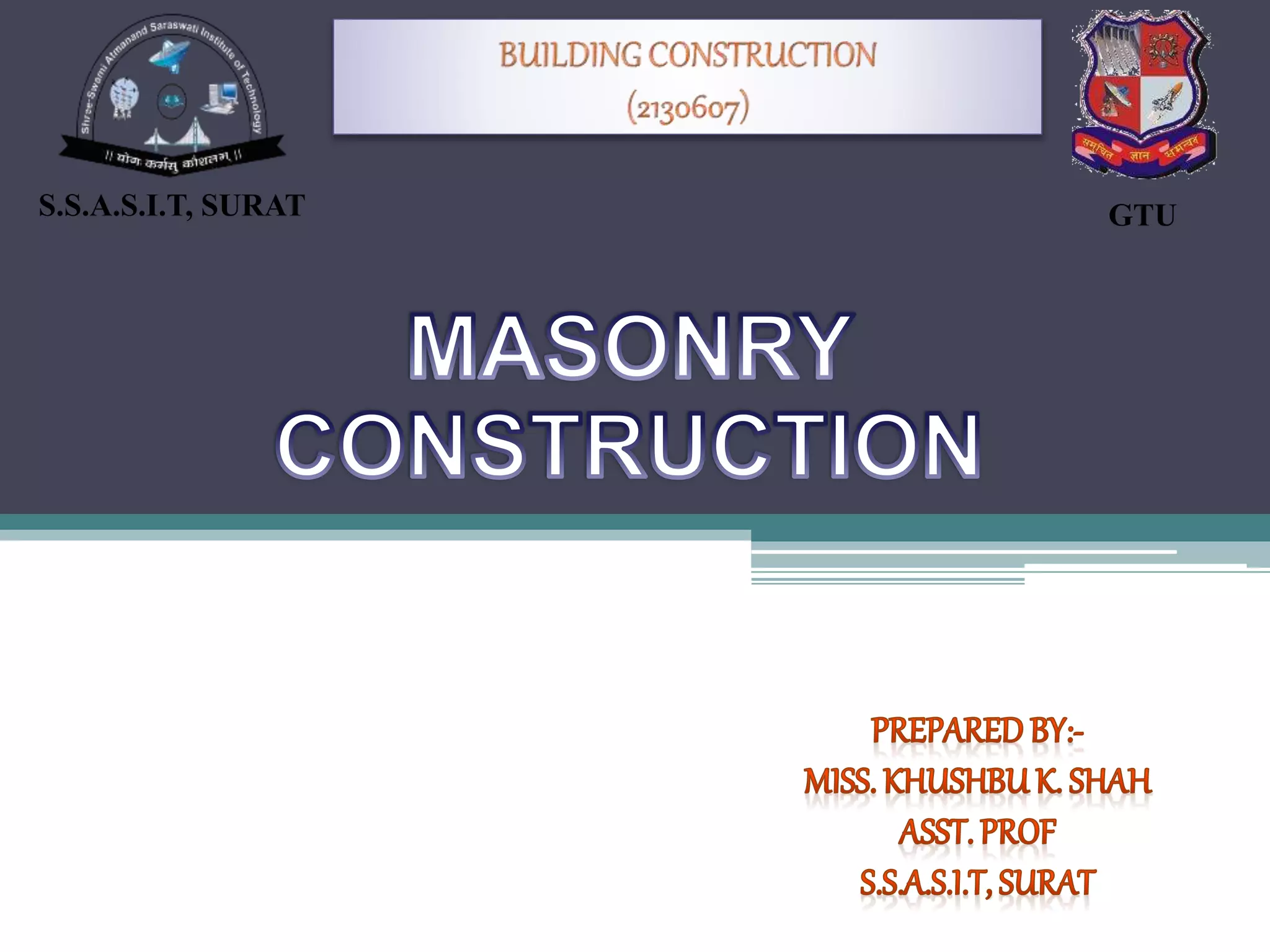 Chapter 4 (c) composite masonry | PPTX