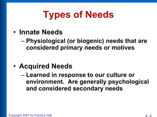 Chapter 4 Consumer Motivation | PPT