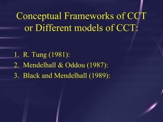 Chapter 4 cross cultural training | PPT