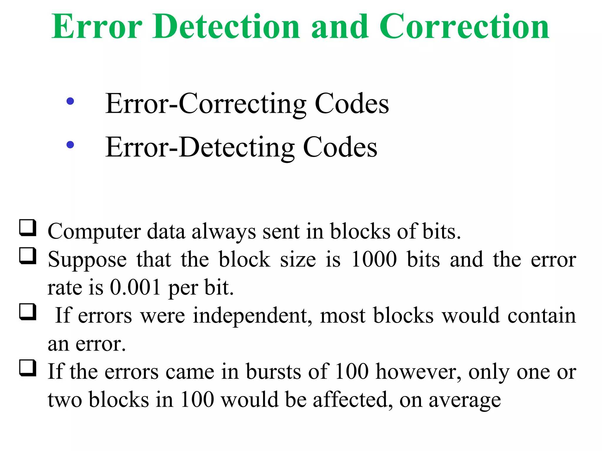 Chapter 4 data link layer | PPT
