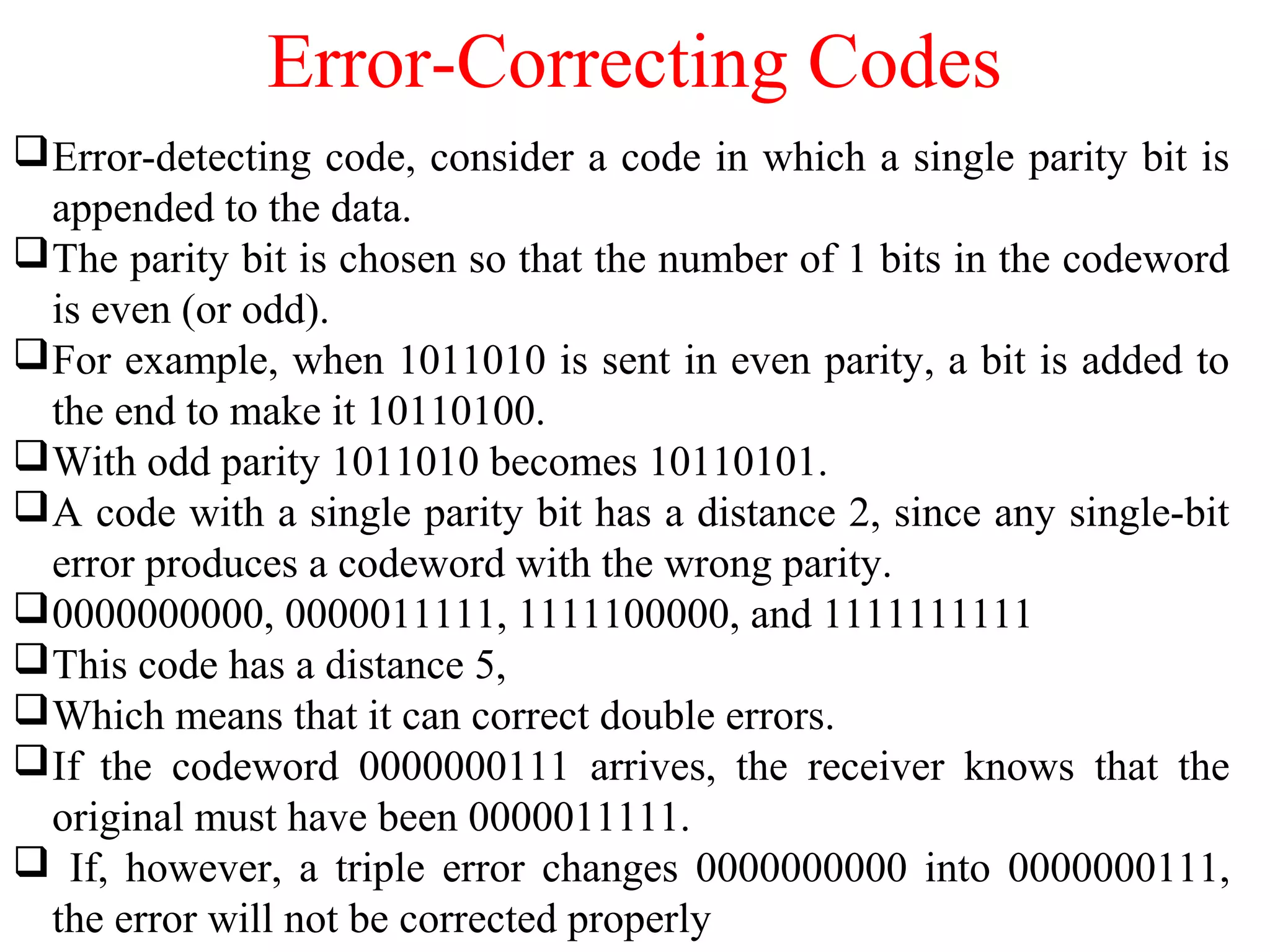 Chapter 4 data link layer | PPT