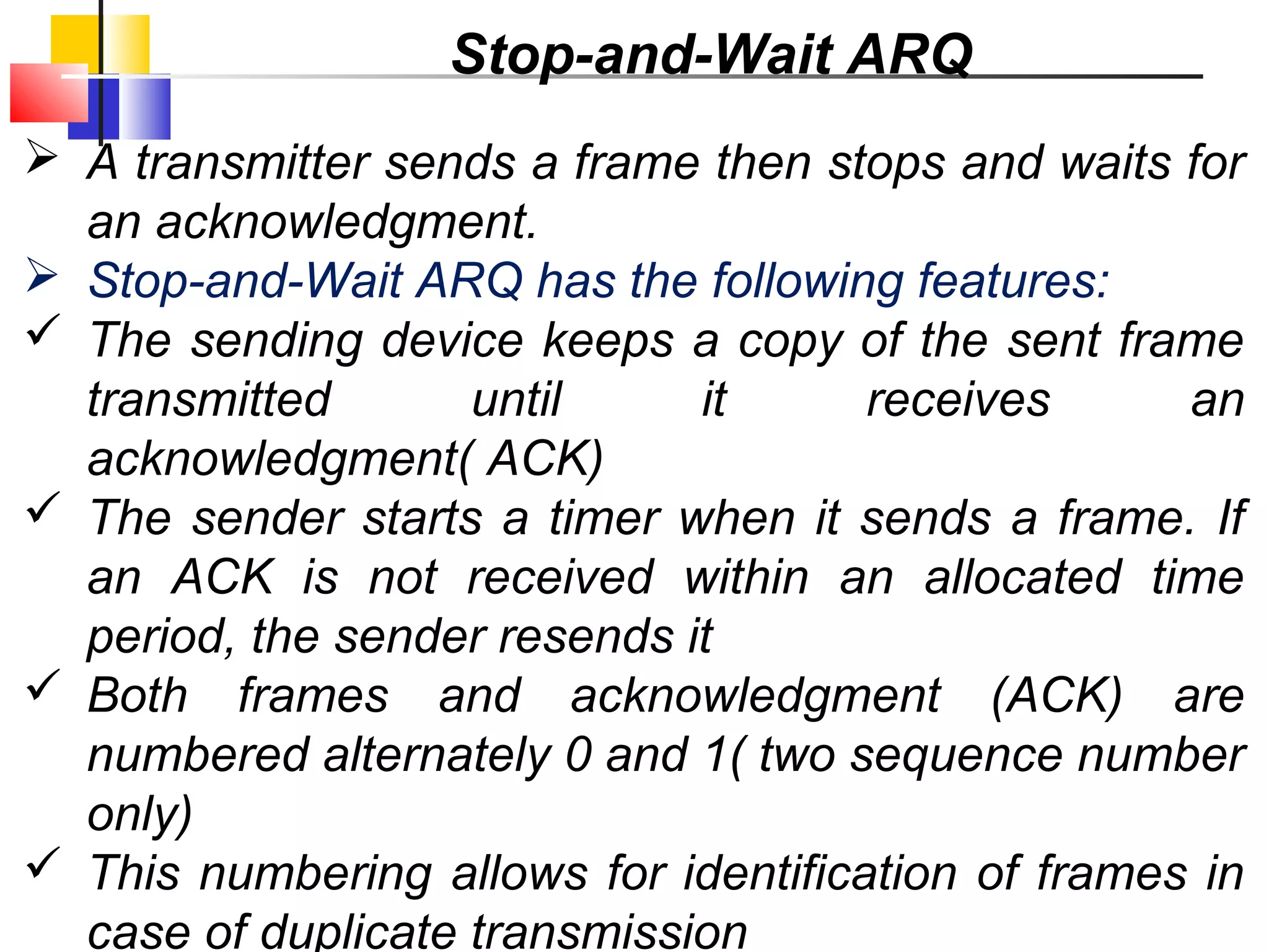 Chapter 4 data link layer | PPT