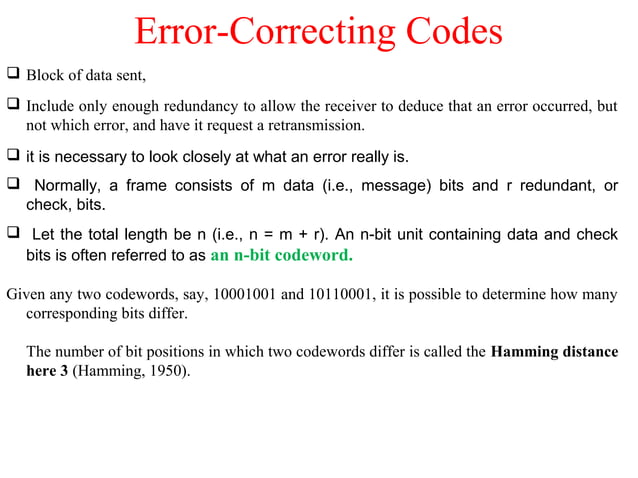 Chapter 4 data link layer | PPT