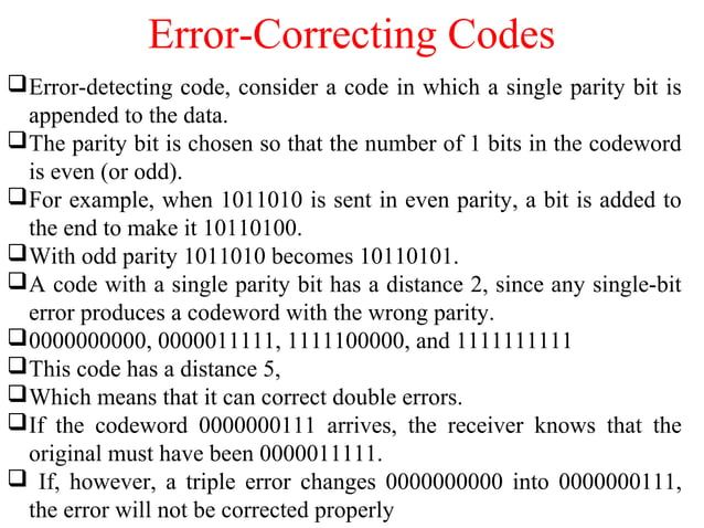 Chapter 4 data link layer | PPT