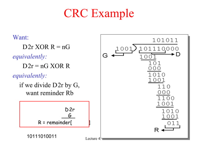 Chapter 4 data link layer | PPT