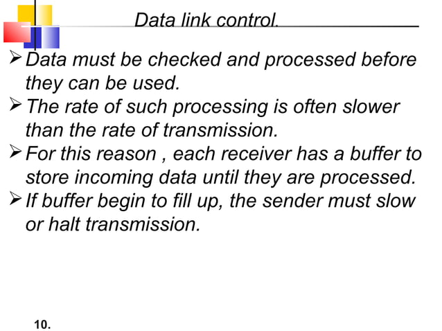 Chapter 4 data link layer | PPT