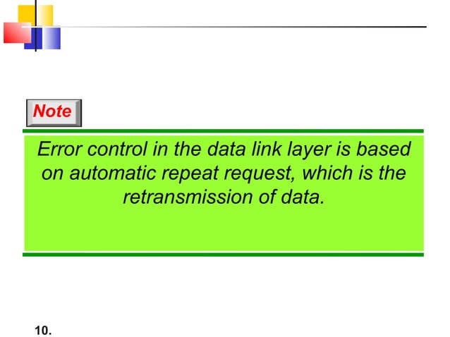 Chapter 4 data link layer | PPT