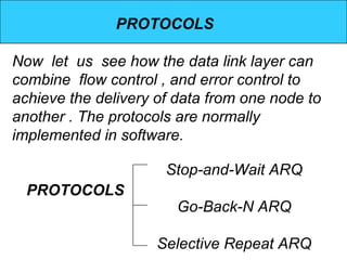 Chapter 4 data link layer | PPT